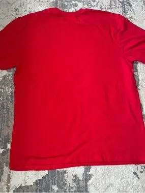 Marvel | Shirts | Marvel Spiderman Red Deadpool Comic Graphic Short ...